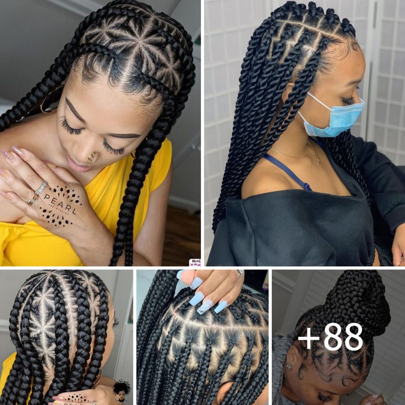 88 Latest Braids Hairstyle For Ladies 2023- Beautiful Braids To Slay In ...