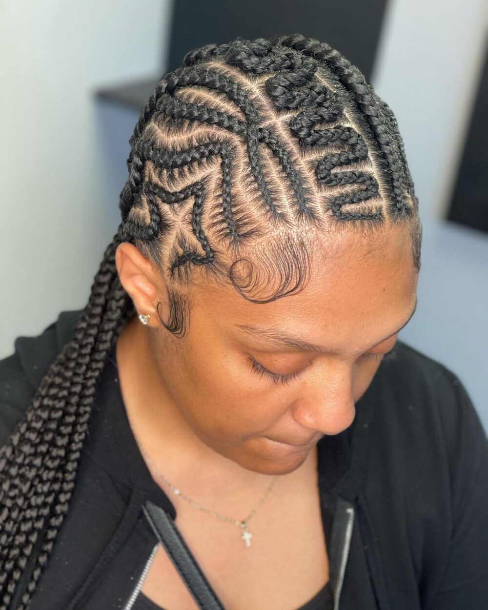 30 Best Straight Back Braids To Copy Now (2023) – Explore Trending