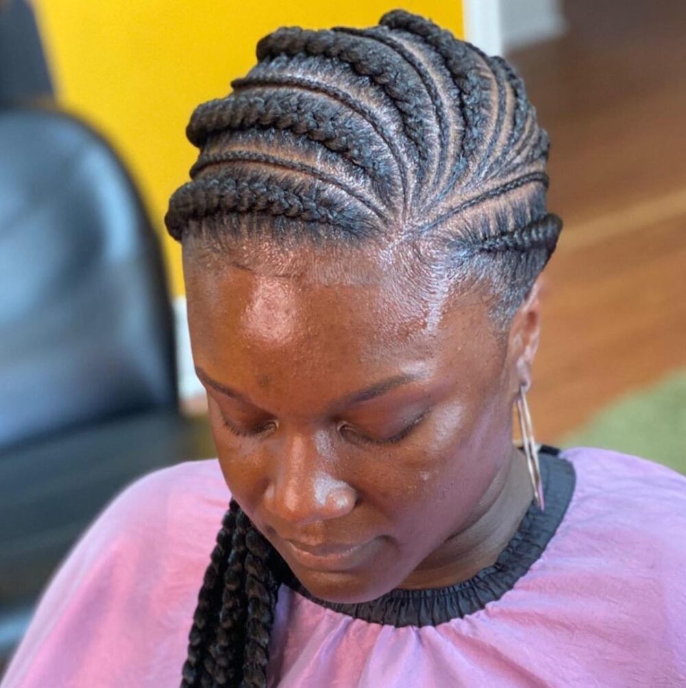 30 Best Straight Back Braids To Copy Now (2023) – Explore Trending