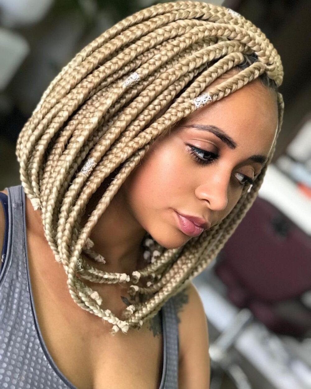30 Killer Ideas on Wearing Jumbo Box Braids Throughout 2023 – Explore ...