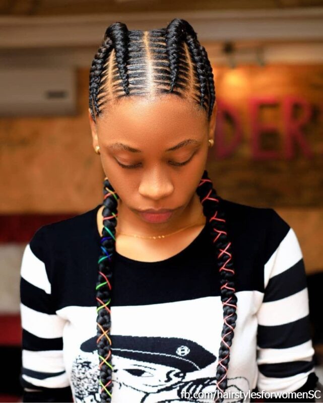 80 Photos: Cornrow Rasta Hairstyles – African Braided Hairstyles ...