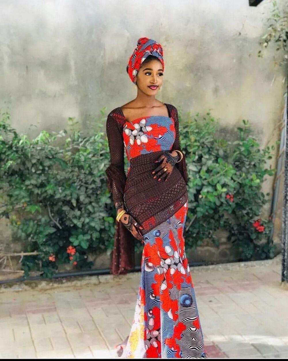 25 Eye-Popping Ankara and Material Combination Styles You Will Love ...