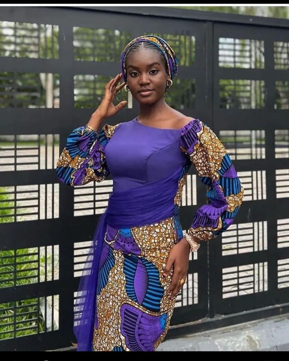25 Eye-Popping Ankara and Material Combination Styles You Will Love ...