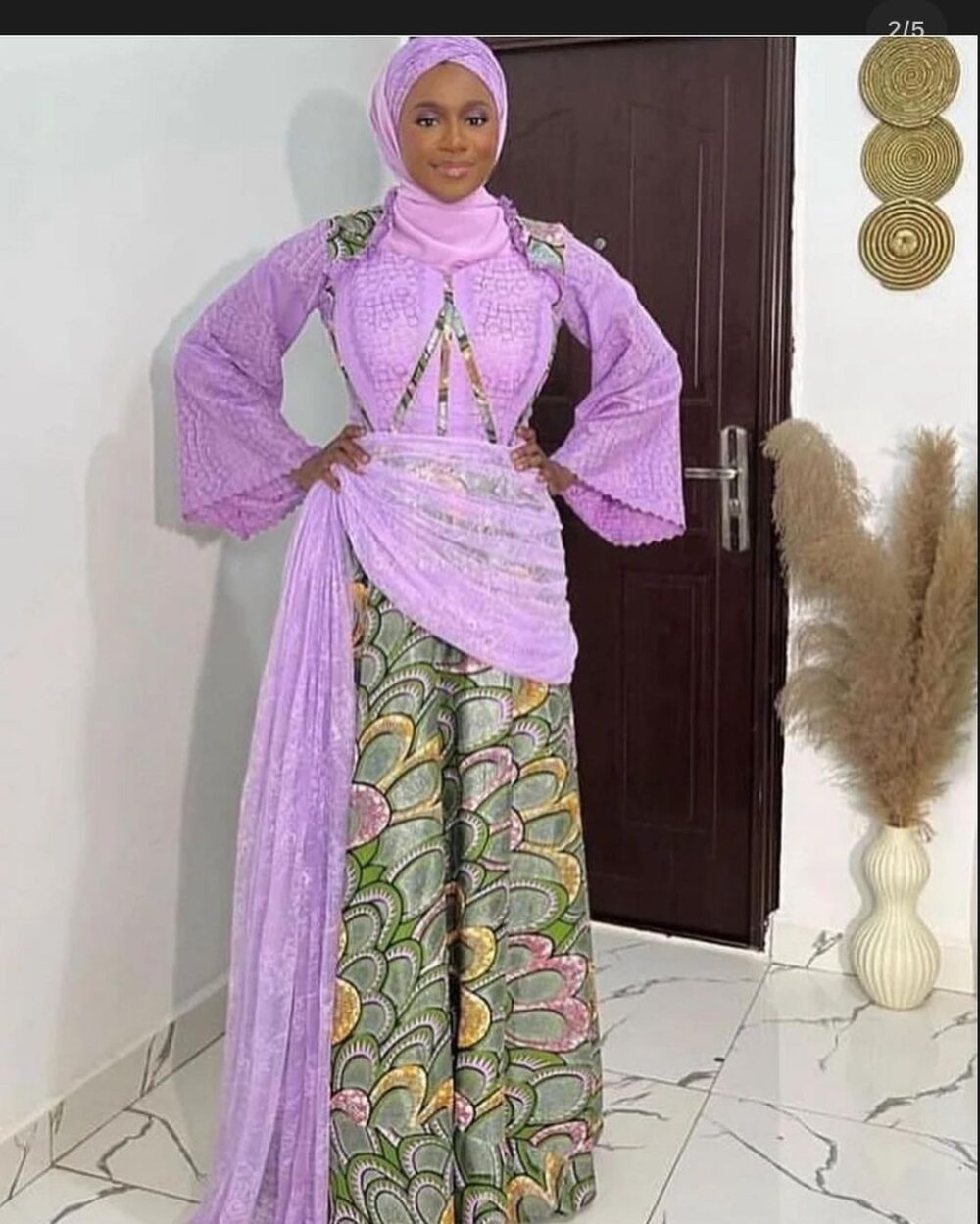 25 Eye-Popping Ankara and Material Combination Styles You Will Love ...