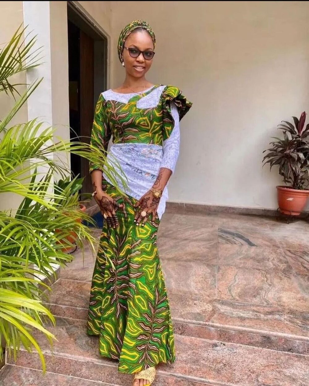 25 Eye-Popping Ankara and Material Combination Styles You Will Love ...