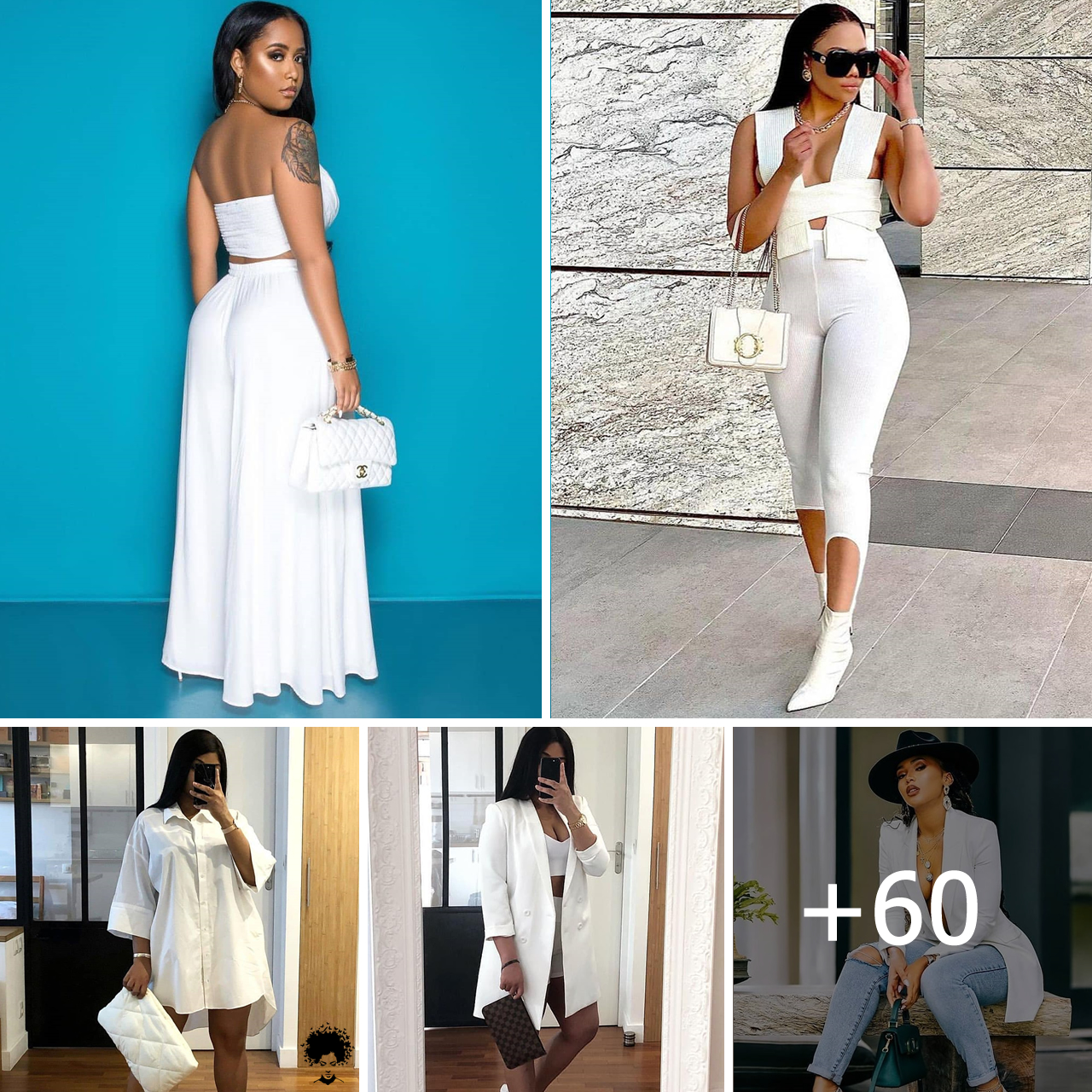 Elegance in White: Chic Outfit Ideas for Women Embracing the All-White ...