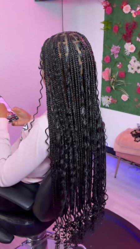 Knotless Braids Hairstyles 2024 (55) – Explore Trending