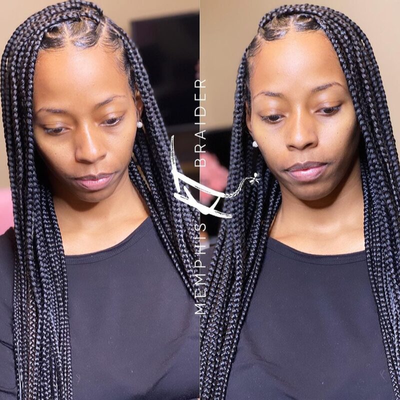 38 Beautiful Braided Hairstyles for Natural and Relaxed Hair (23 ...