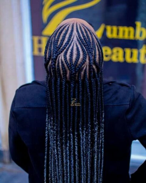 Trendy Braids Hairstyles to Mix – Match Ankara Styles for Elegant Look+ ...