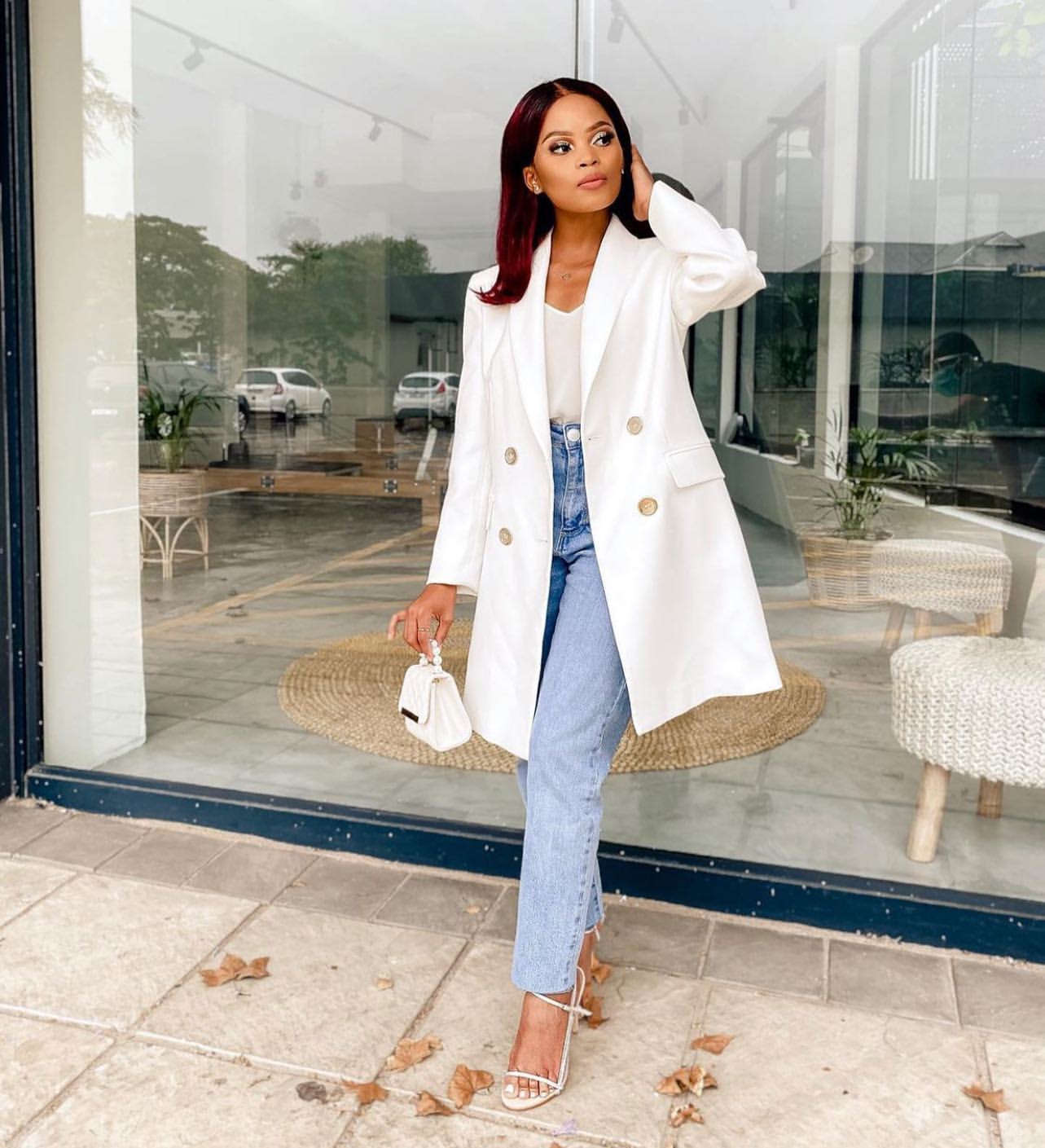 Chic and classy weekend going-out outfits, featuring blazers, tailored ...