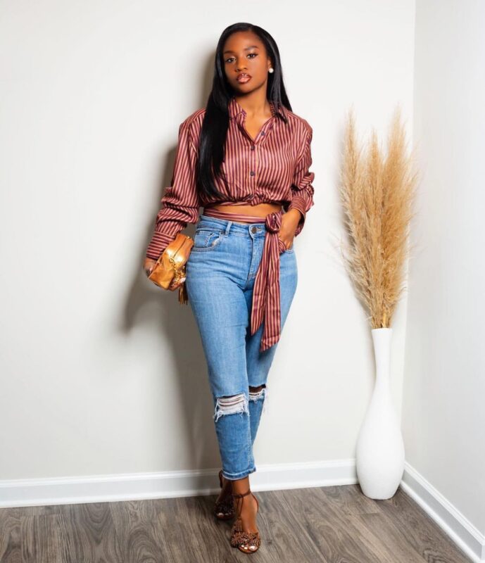 ‘Jeans and a nice top’ 20 outfit ideas to inspire you Explore Trending ...